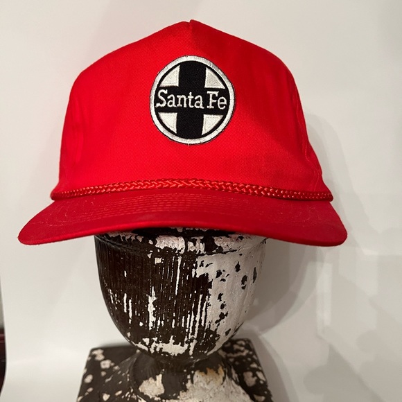Accessories | Vintage Red Santa Fe Rope Hat | Poshmark